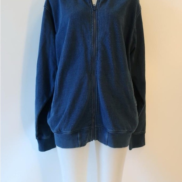 Orvis | Jackets & Coats | Mens Orvis Blue Denim Bomber Jacket | Poshmark